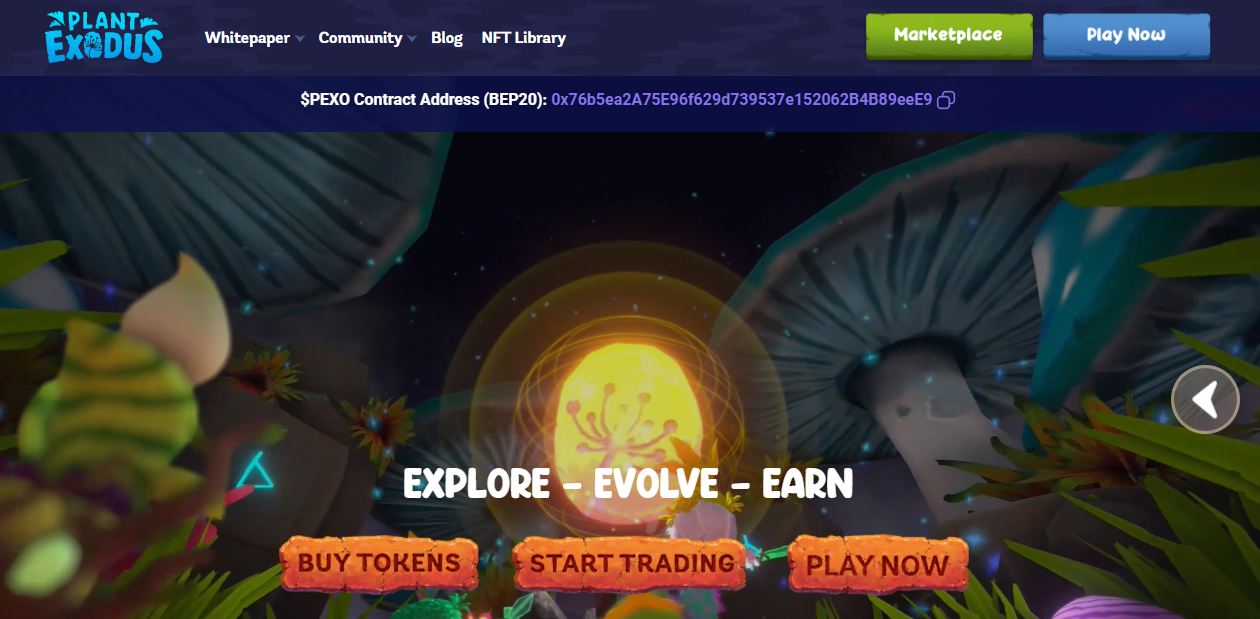 Plant Exodus - Fungies.io