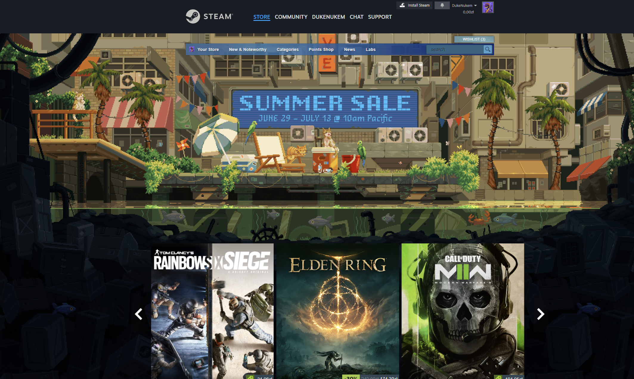 Top 20 most popular digital game stores Fungies.io