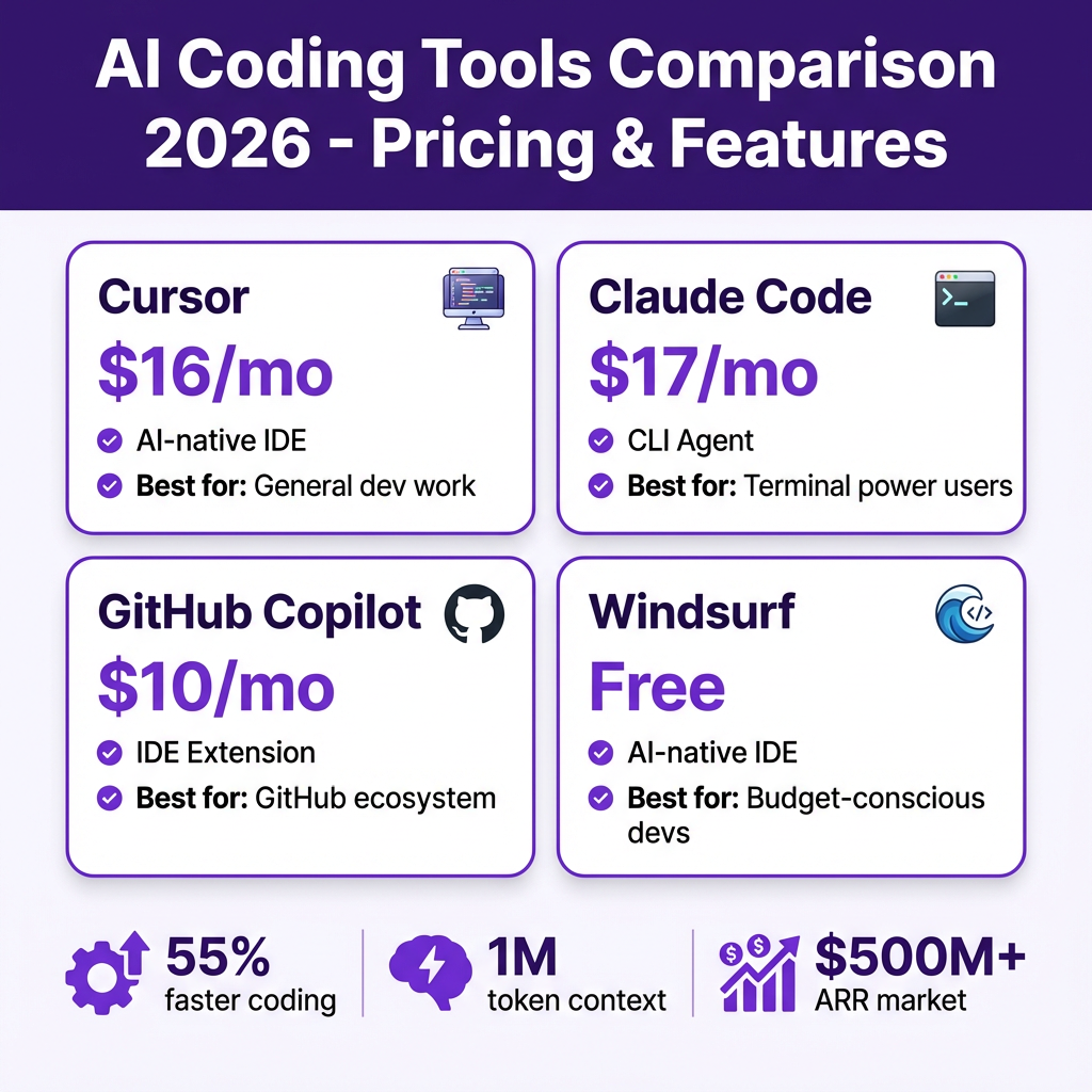 AI Coding Tools Comparison 2026: The Complete Guide for Developers ...
