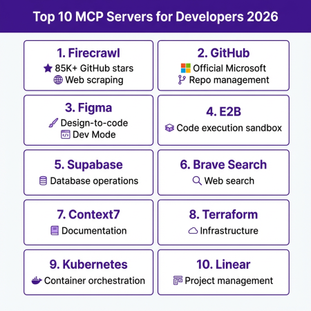 10 Best MCP Servers for Developers in 2026: Ranked by Real Use Cases ...