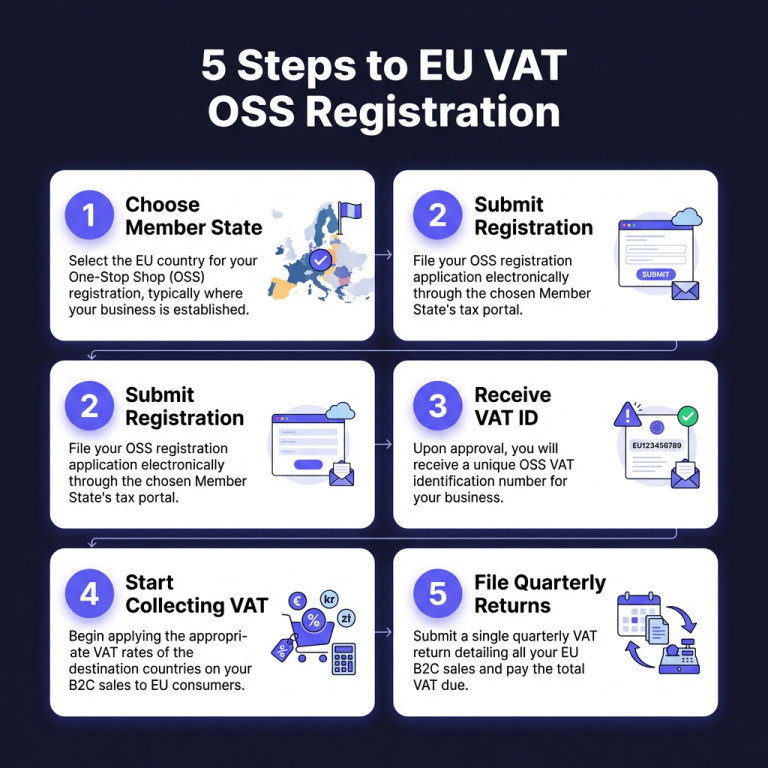 EU VAT OSS Scheme for SaaS: Complete Registration Guide 2026 - Fungies.io