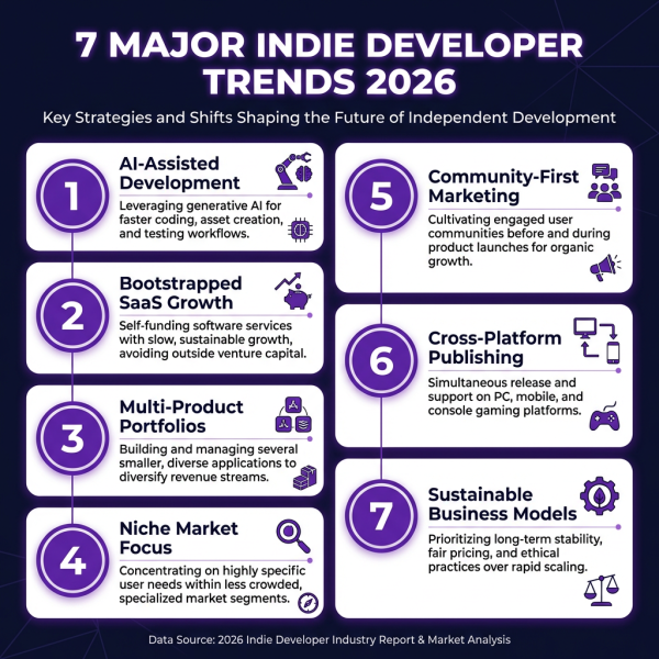 Indie Developer Market 2026: The Complete Analysis with Data, Trends ...