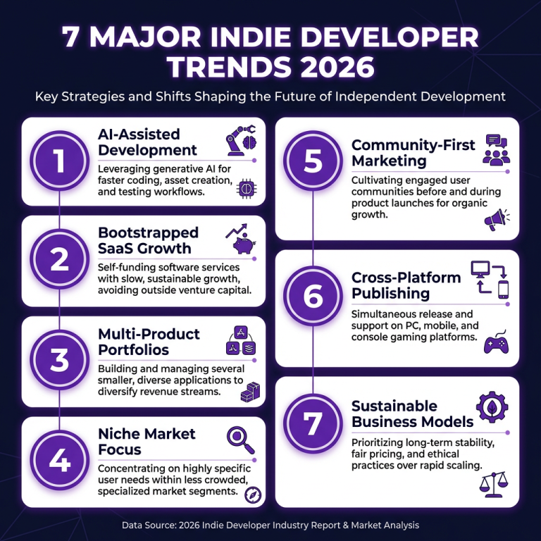 Indie Developer Market 2026: The Complete Analysis with Data, Trends ...
