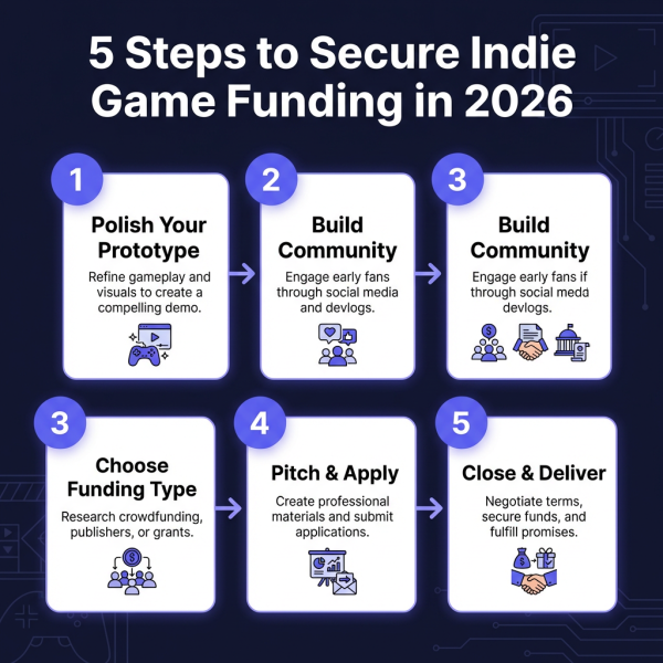 Indie Game Funding: The Complete 2026 Guide for Developers - Fungies.io