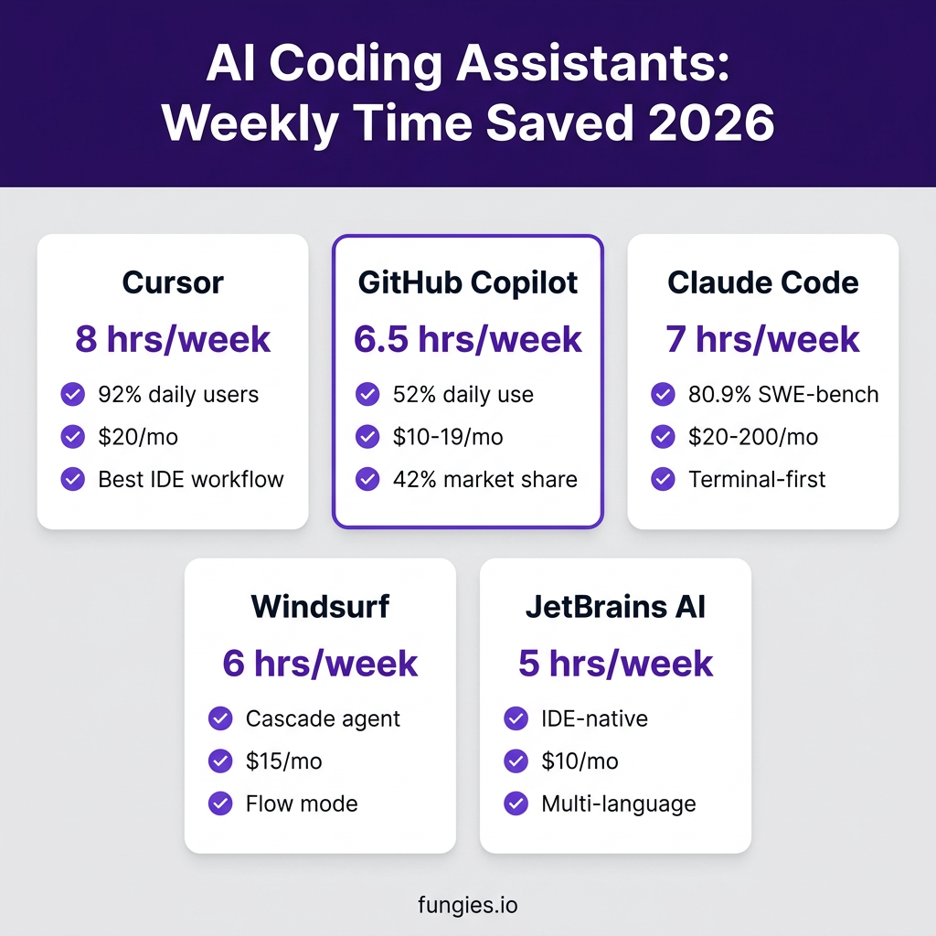 7 AI Coding Assistants That Save Developers 5-8 Hours Per Week in 2026 ...
