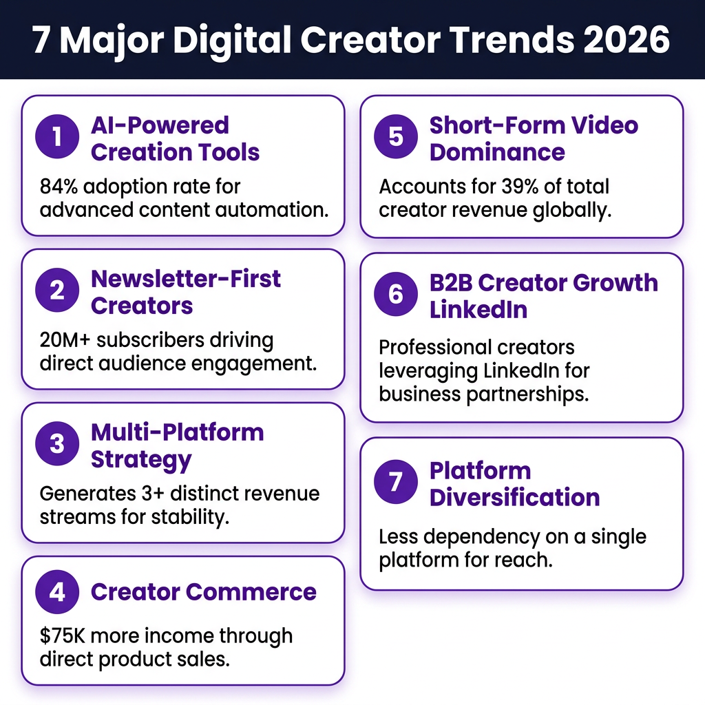 Digital Creator Economy 2026: The Complete Market Analysis with Data ...